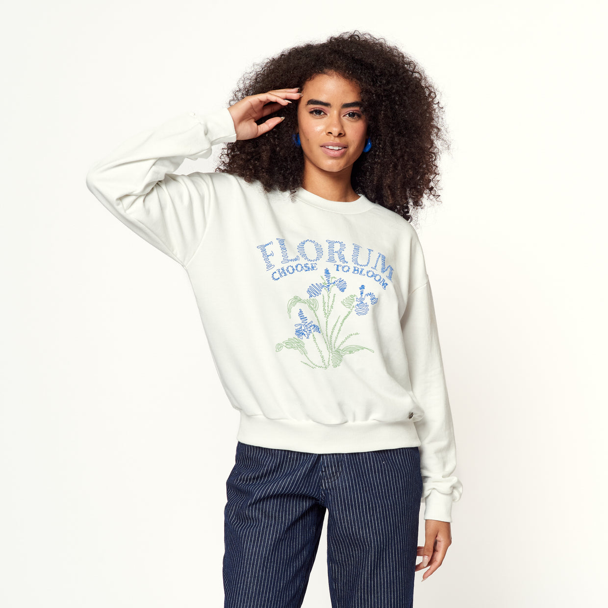 Polera Florum Hueso – Milkblues - SmartBrands